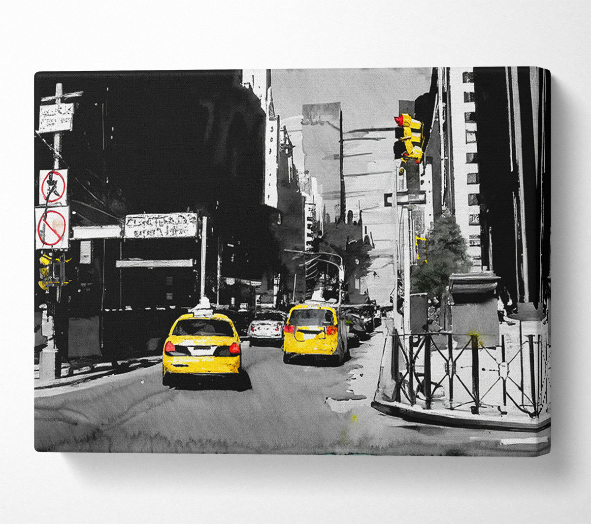 ClassicLiving New York City Taxi Cab - Wrapped Canvas Art Prints ...