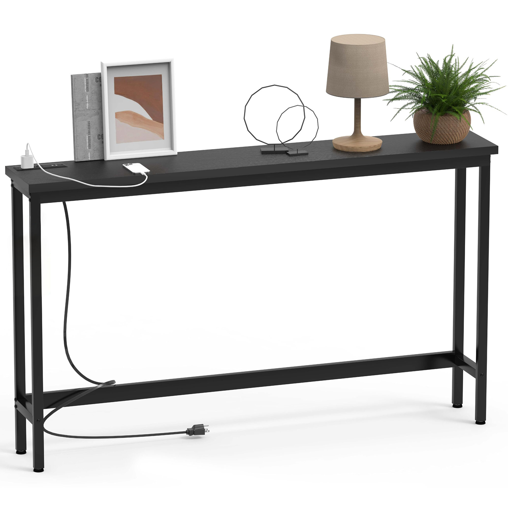 Ebern Designs 35'' High Narrow Console Table - Wayfair Canada
