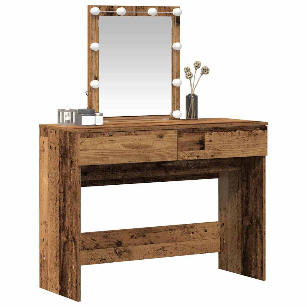 Alpen Home Dressing Table Artisan 100 X 40 X 130 Cm Engineered Wood ...