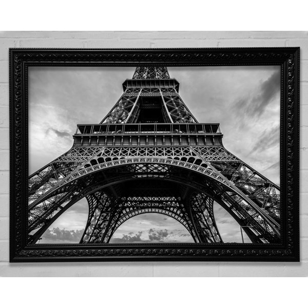 Ebern Designs Eiffel Tower Close Up 2 - Single Picture Frame Print ...