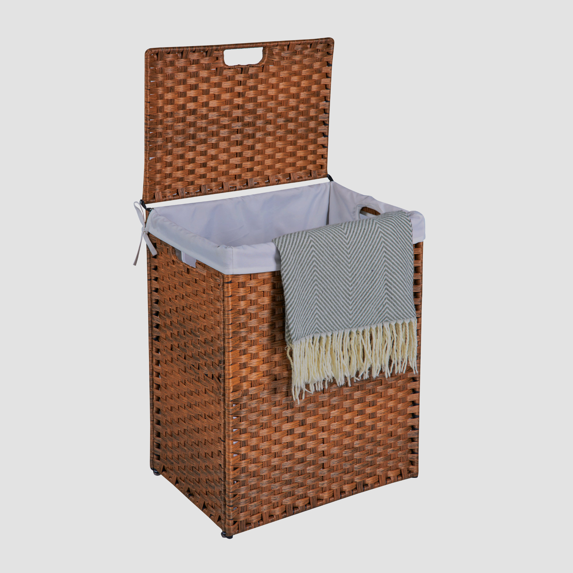 Decopom Clothes Hampers with 2 Removable Bags | Wayfair