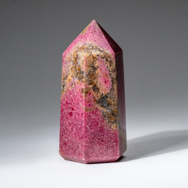 Astro Gallery of Gems Genuine Polished Imperial Rhodonite Point From ...