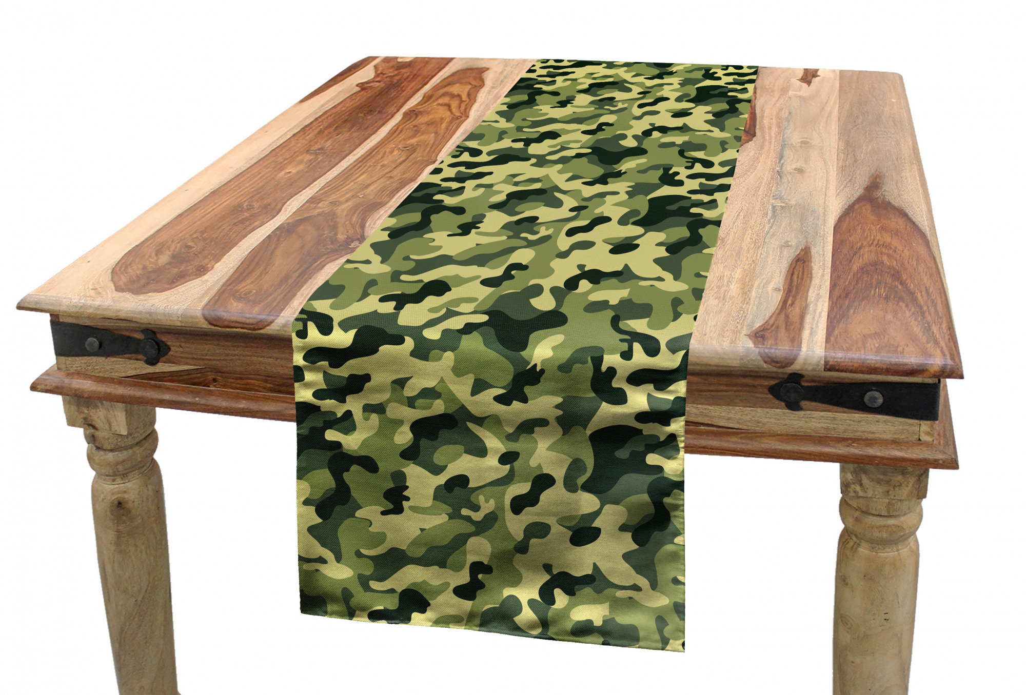 East Urban Home Camouflage Table Runner | Wayfair
