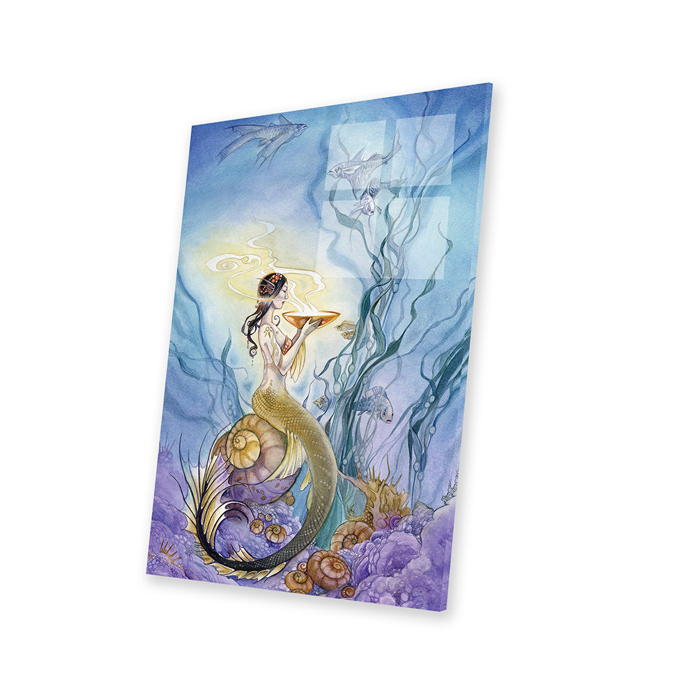 Red Barrel Studio® Mermaid On Plastic / Acrylic by Stephanie Law ...