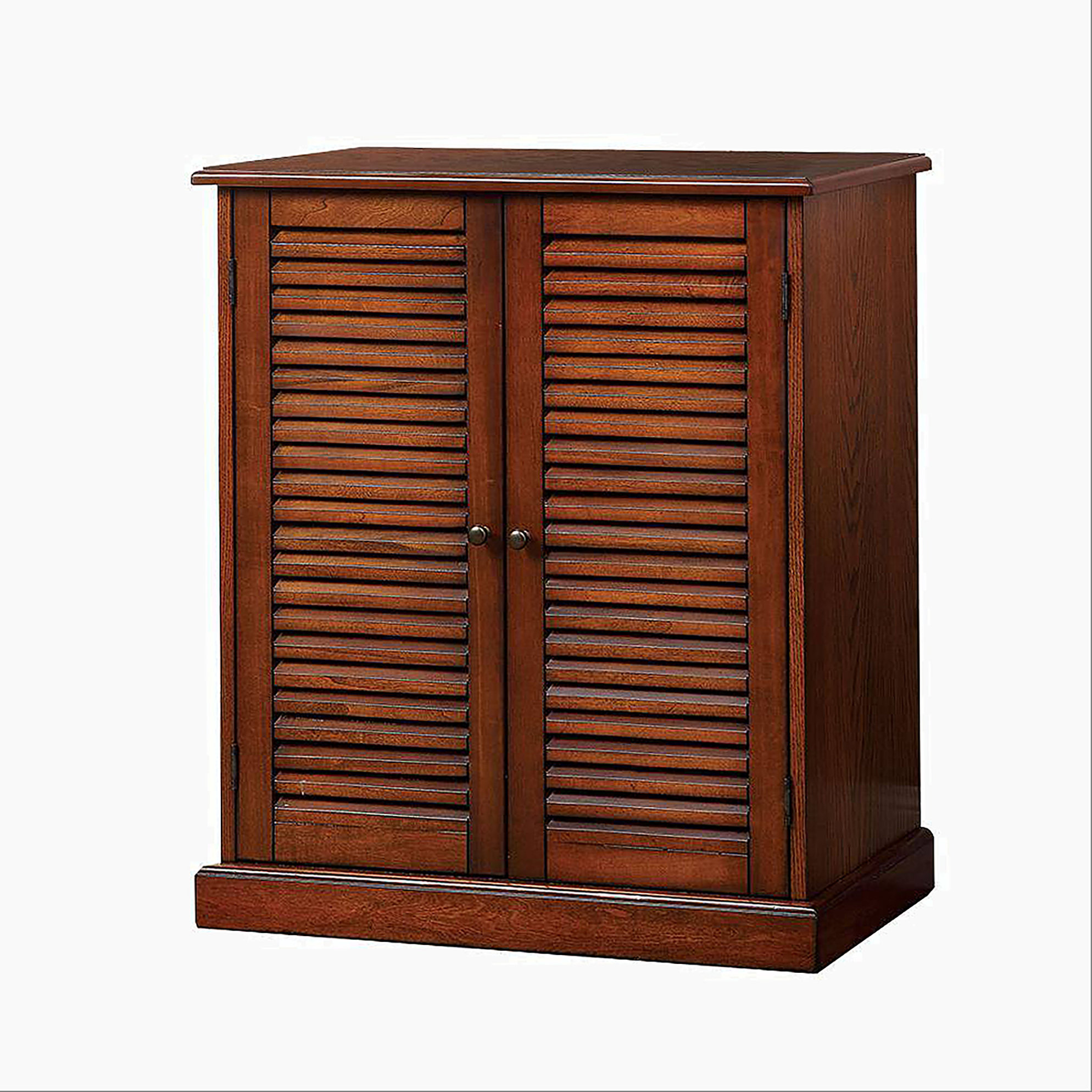 Hokku Designs Modern Transitional Design 1pc Shoe Cabinet Oak Finish ...