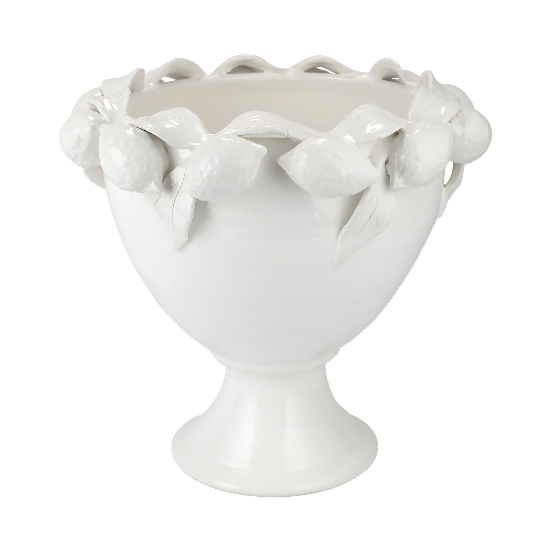VIETRI Limoni Figural Footed Cachepot | Wayfair