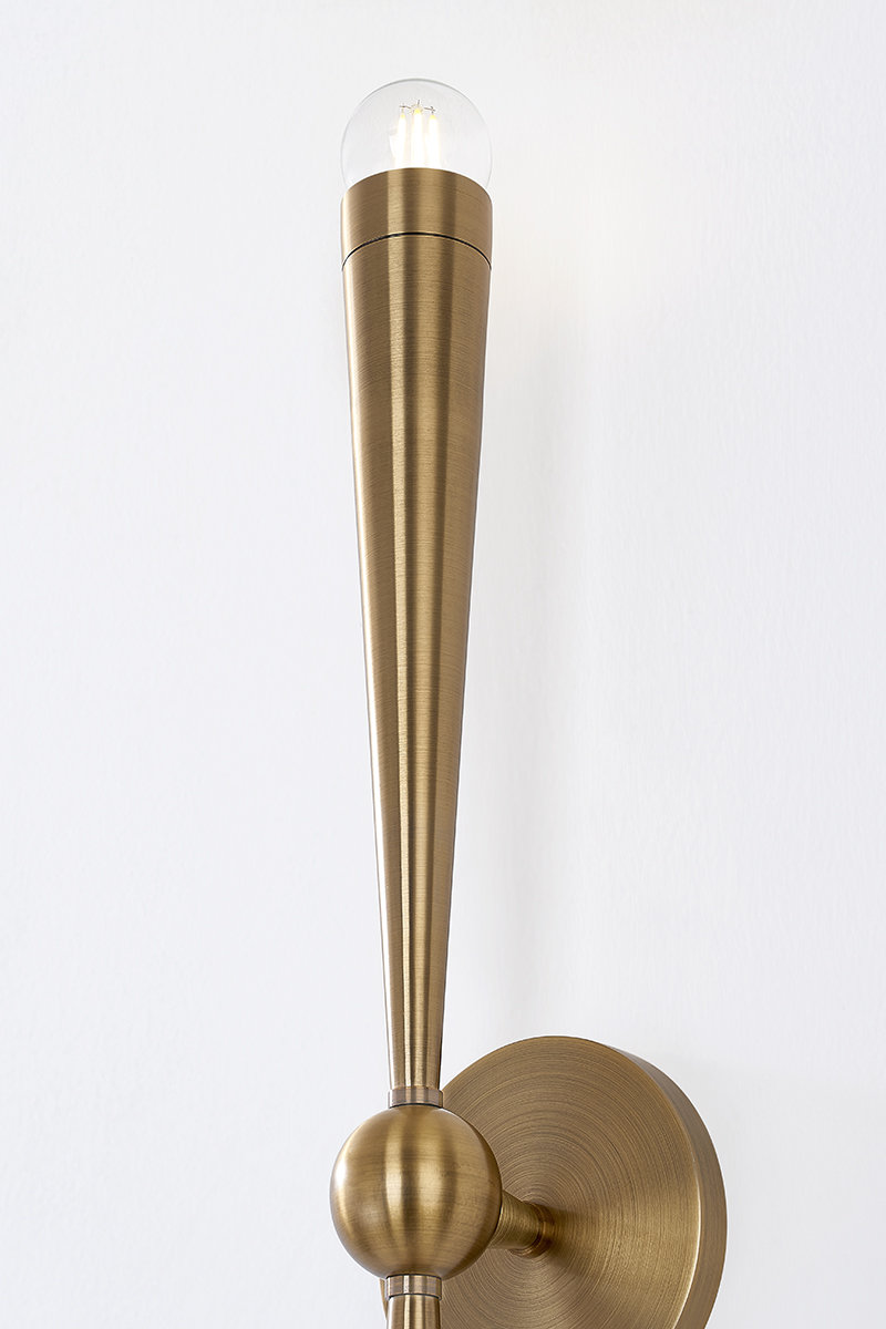 Troy Metal Armed Sconce | Wayfair