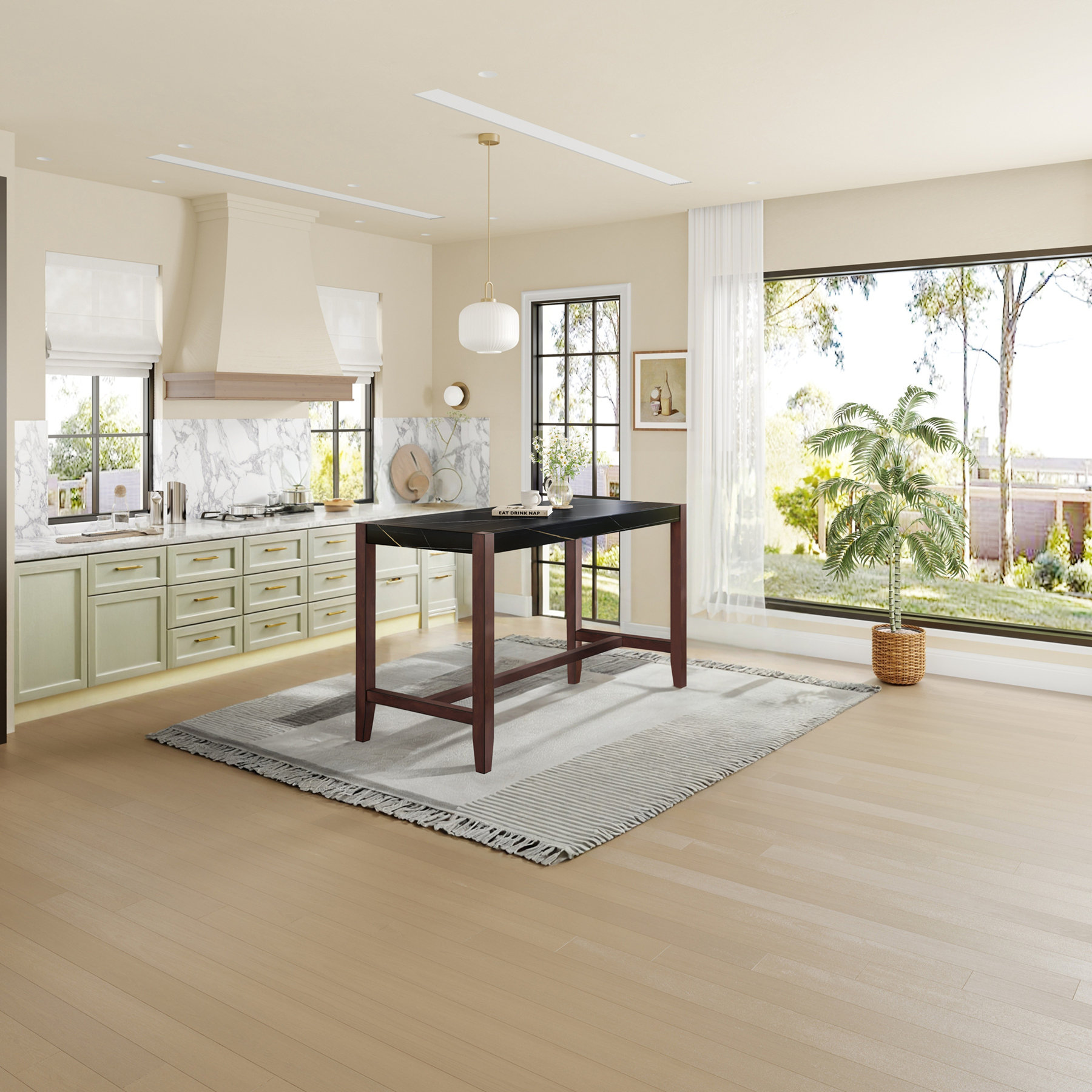 Ivy Bronx Counter Height Table | Wayfair