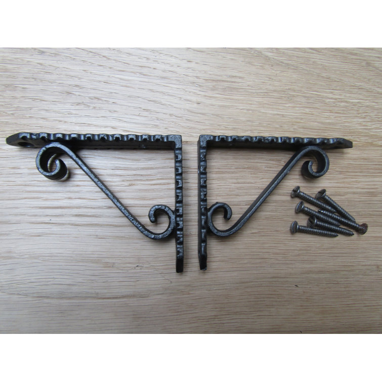 Ironmongery World Jagged Scroll Decorative Bracket | Wayfair.co.uk