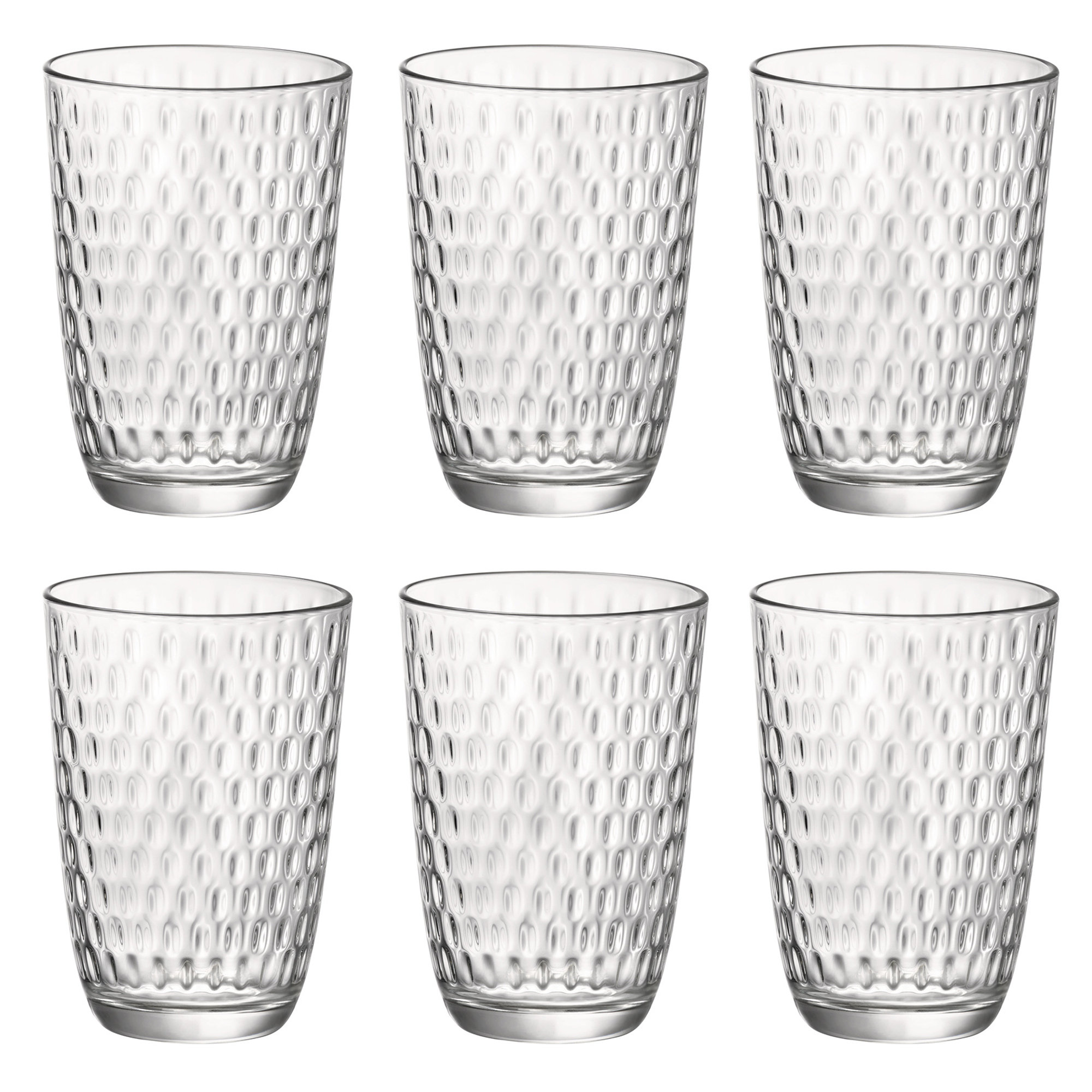 Bormioli Rocco 390ml Glass Drinking Glass Glassware Set & Reviews ...