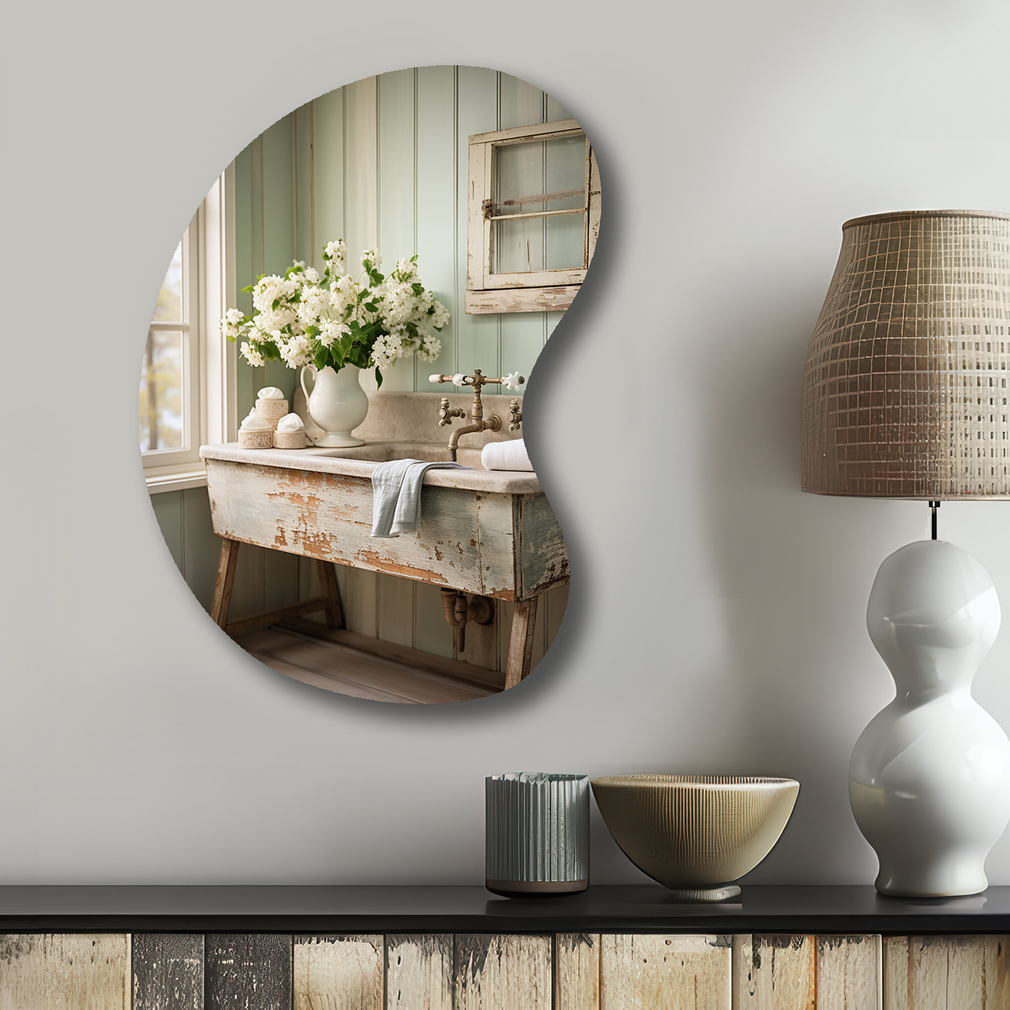 Lark Manor™ Laundry Room Farmhouse Vintage - Laundry Boom Shape Metal ...