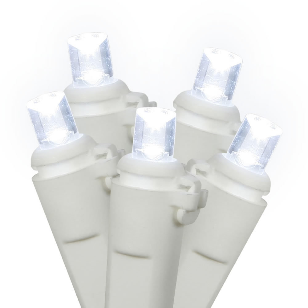 The Holiday Aisle® Gerrald 34' LED 100 - Bulb Wide Angle Mini String ...