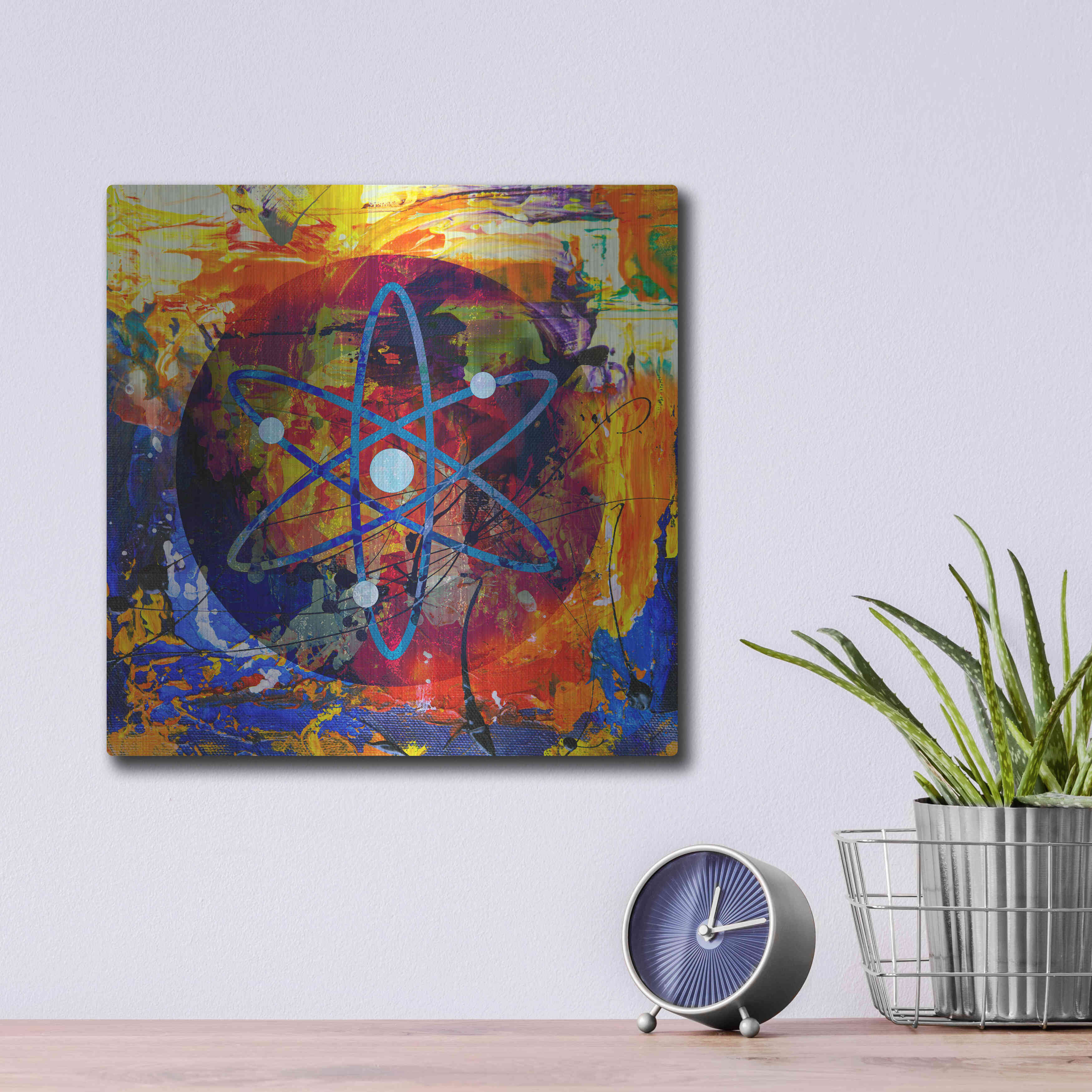 Wrought Studio™ " Atom Cosmos Crypto In Color " by Valentyn Artemenko ...