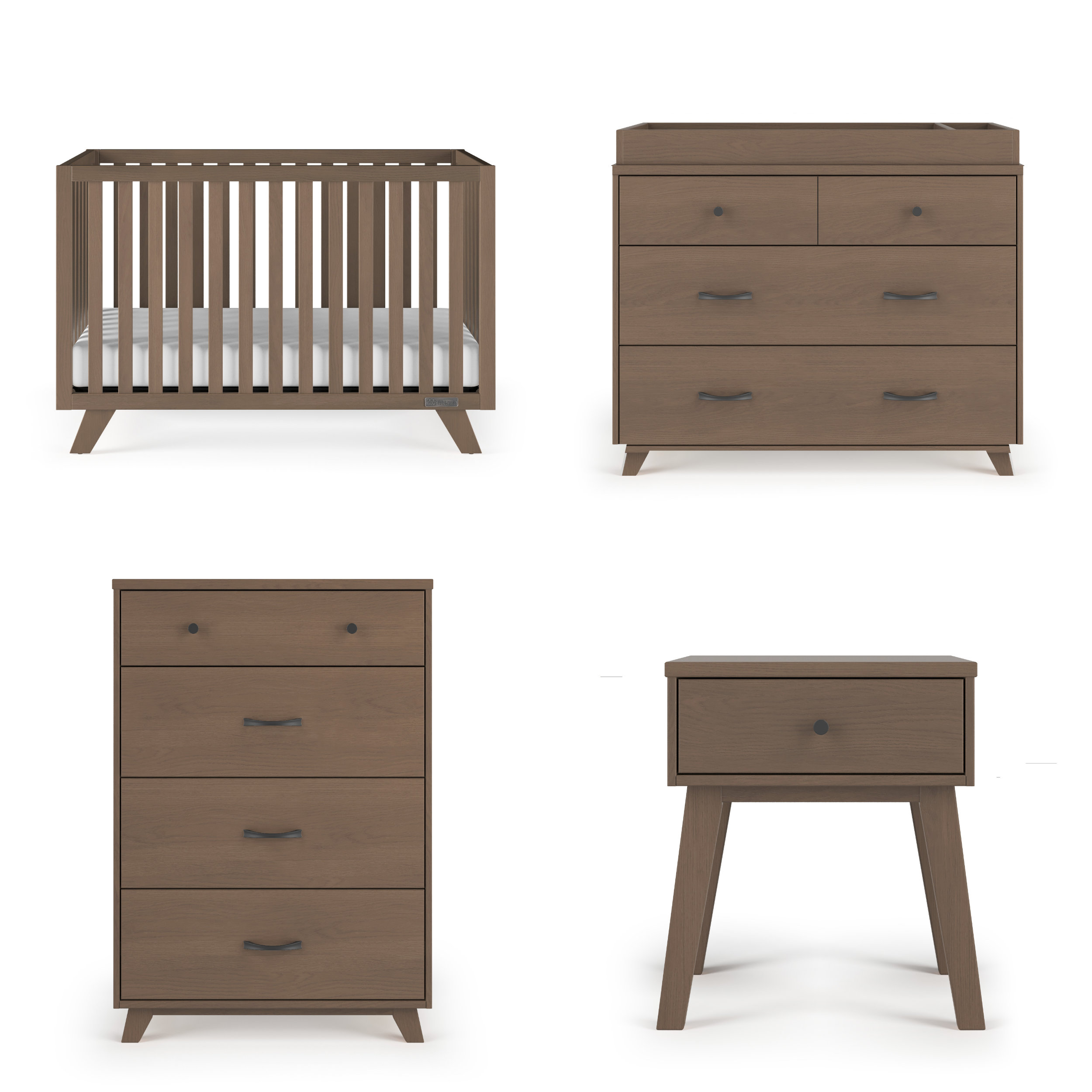 Child Craft Soho 4 Piece Nursery Set & Reviews | Wayfair