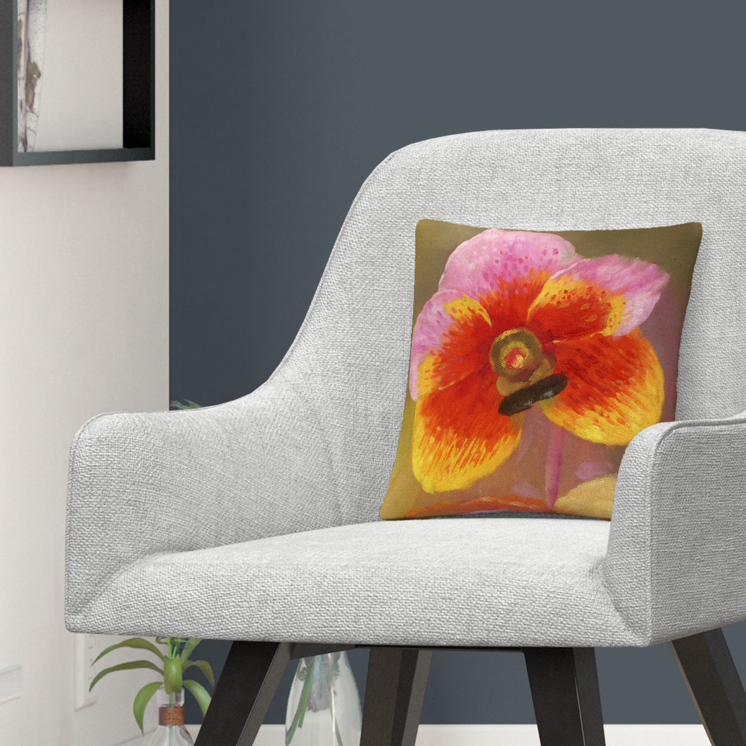 Trademark Art Masters Fine Art Abstract Reversible Throw Pillow ...