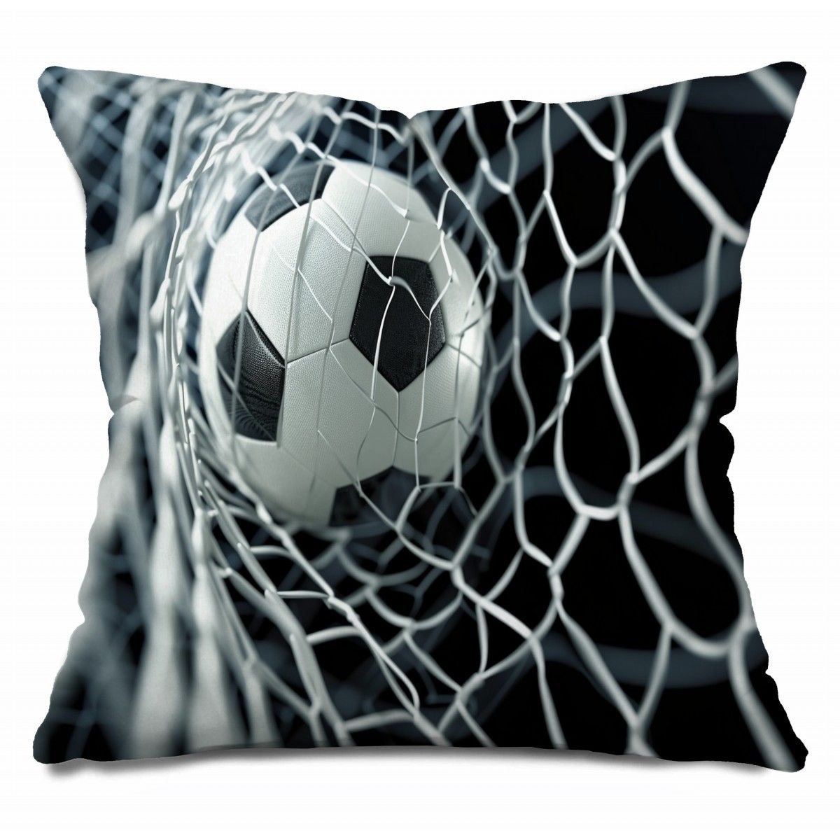 VisionDecor Soccer Throw Pillow, Sports Cotton Twill Pillows | Wayfair
