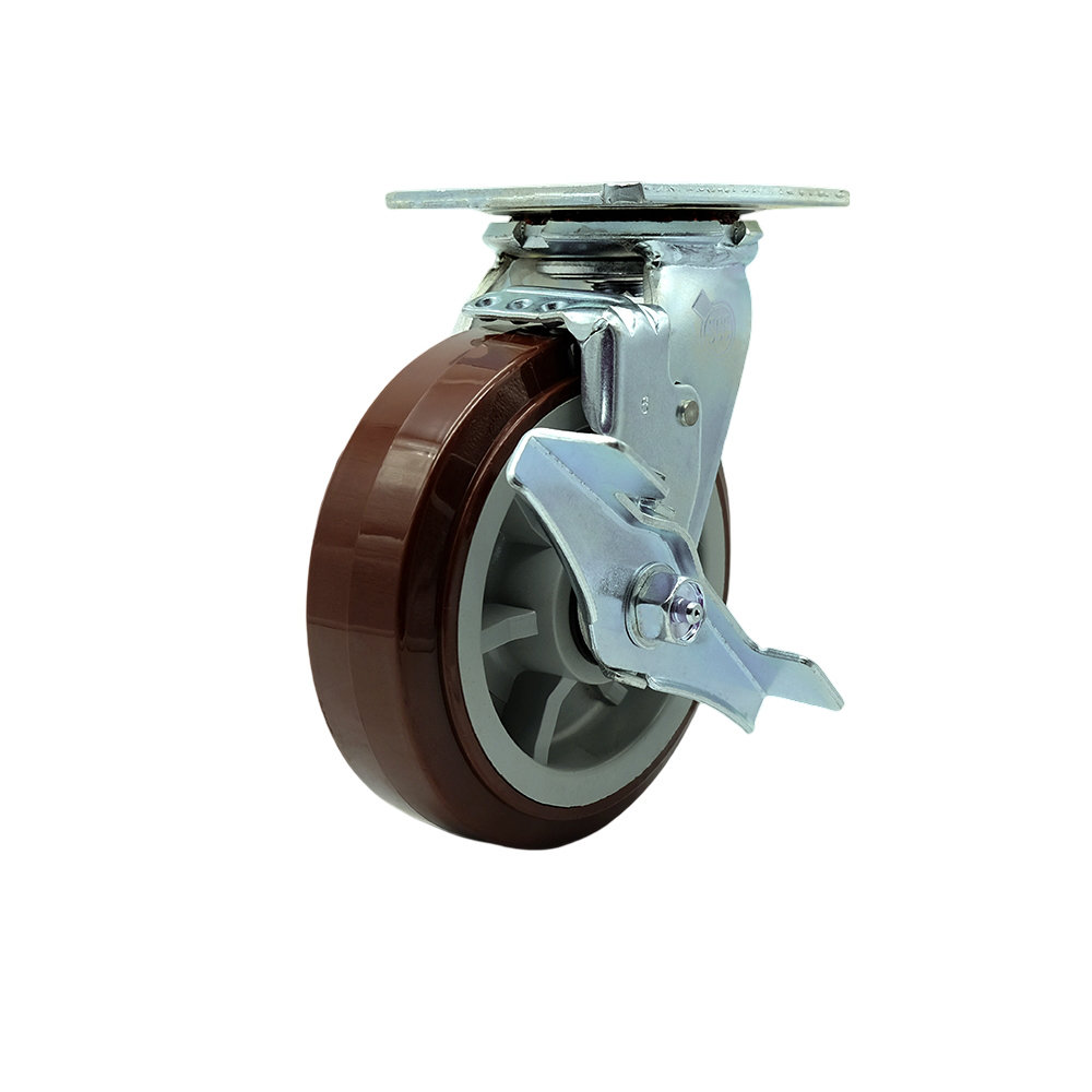 Service Caster Greenlee Swivel Caster with Brake GMX Cart Caster ...