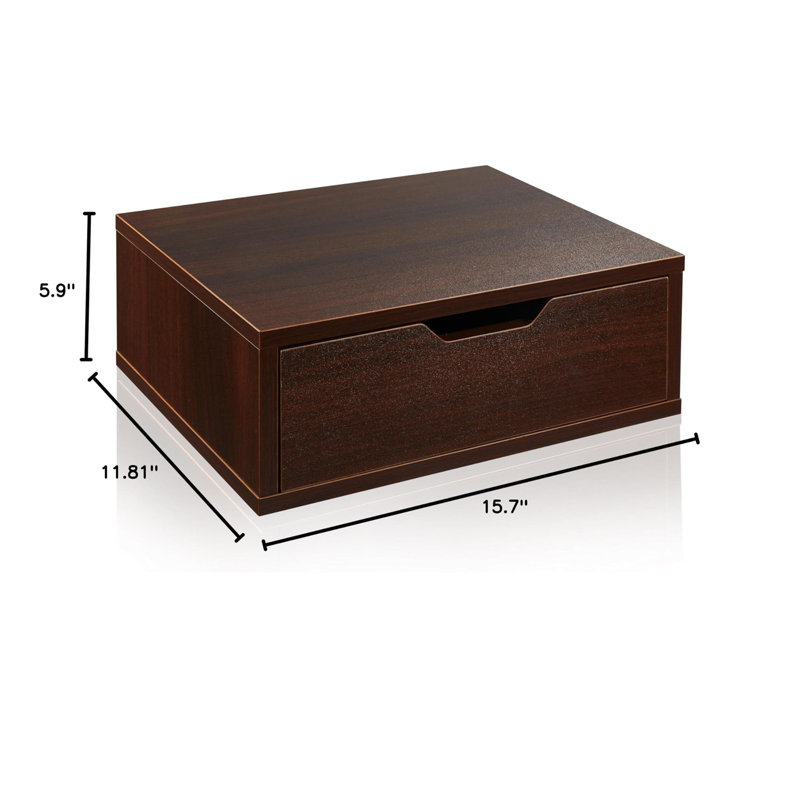 Loon Peak® Floating Shelf With Drawer | Wayfair