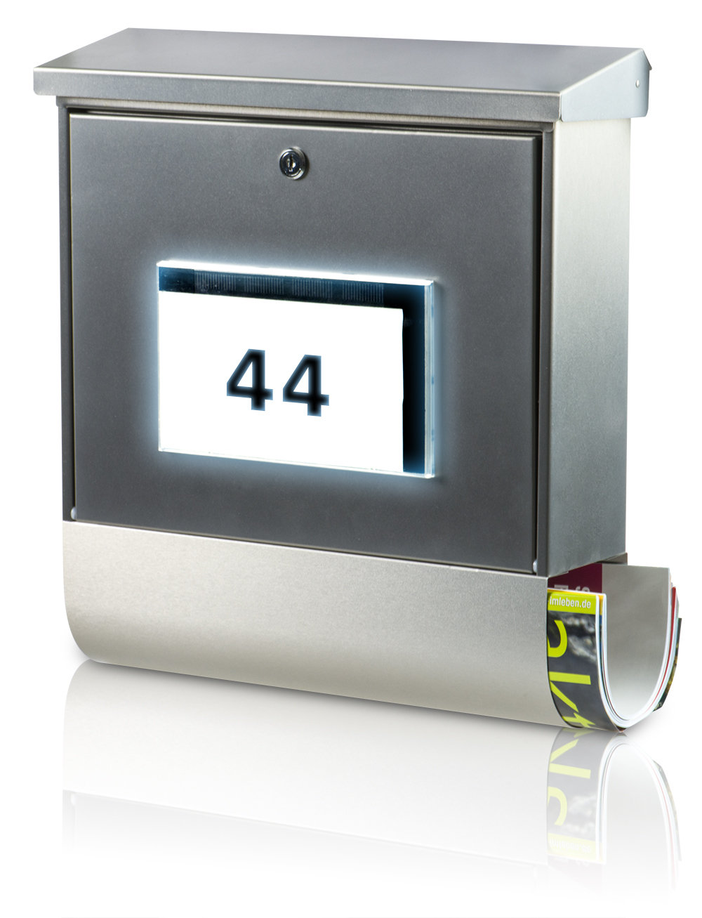BURG-WÄCHTER Malaga Stainless Steel Wall Mounted Lockable Weatherproof ...