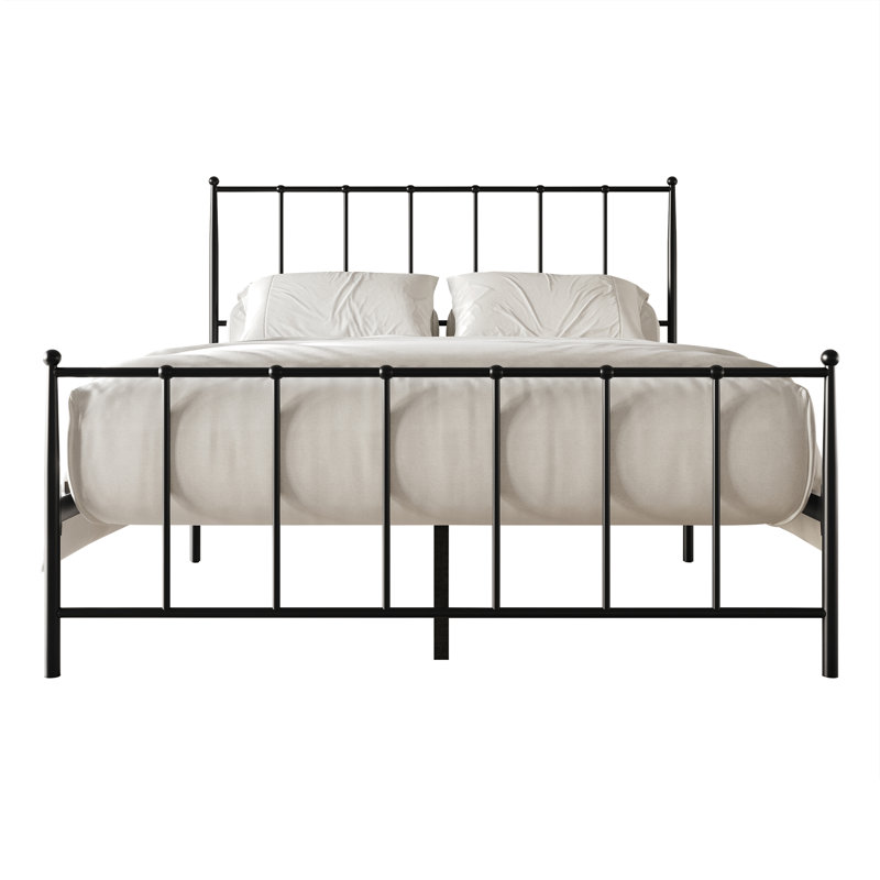 Ebern Designs Makaelyn Metal Open-Frame Bed & Reviews | Wayfair