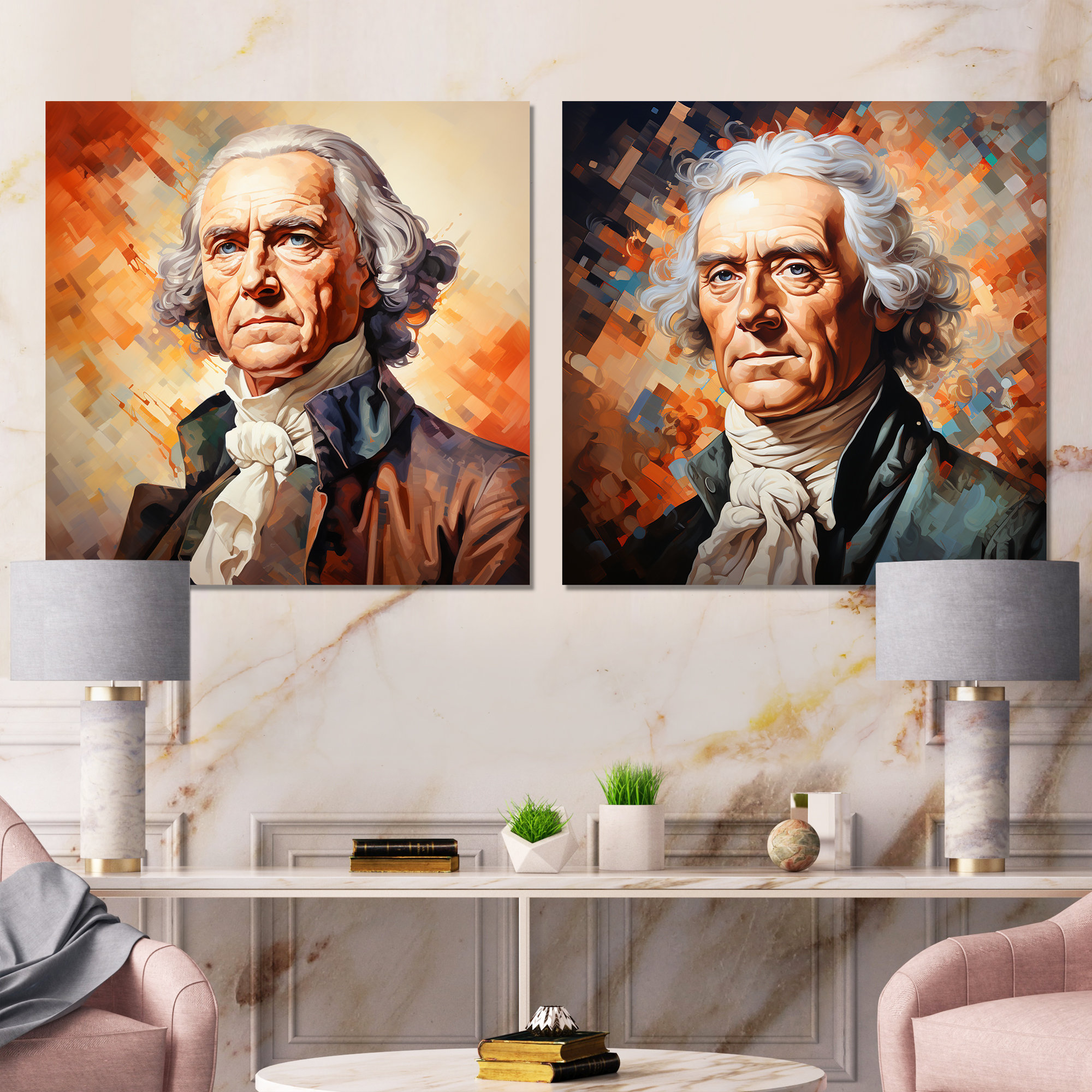 Winston Porter Vintage Portrait Of Thomas Jefferson I - President ...
