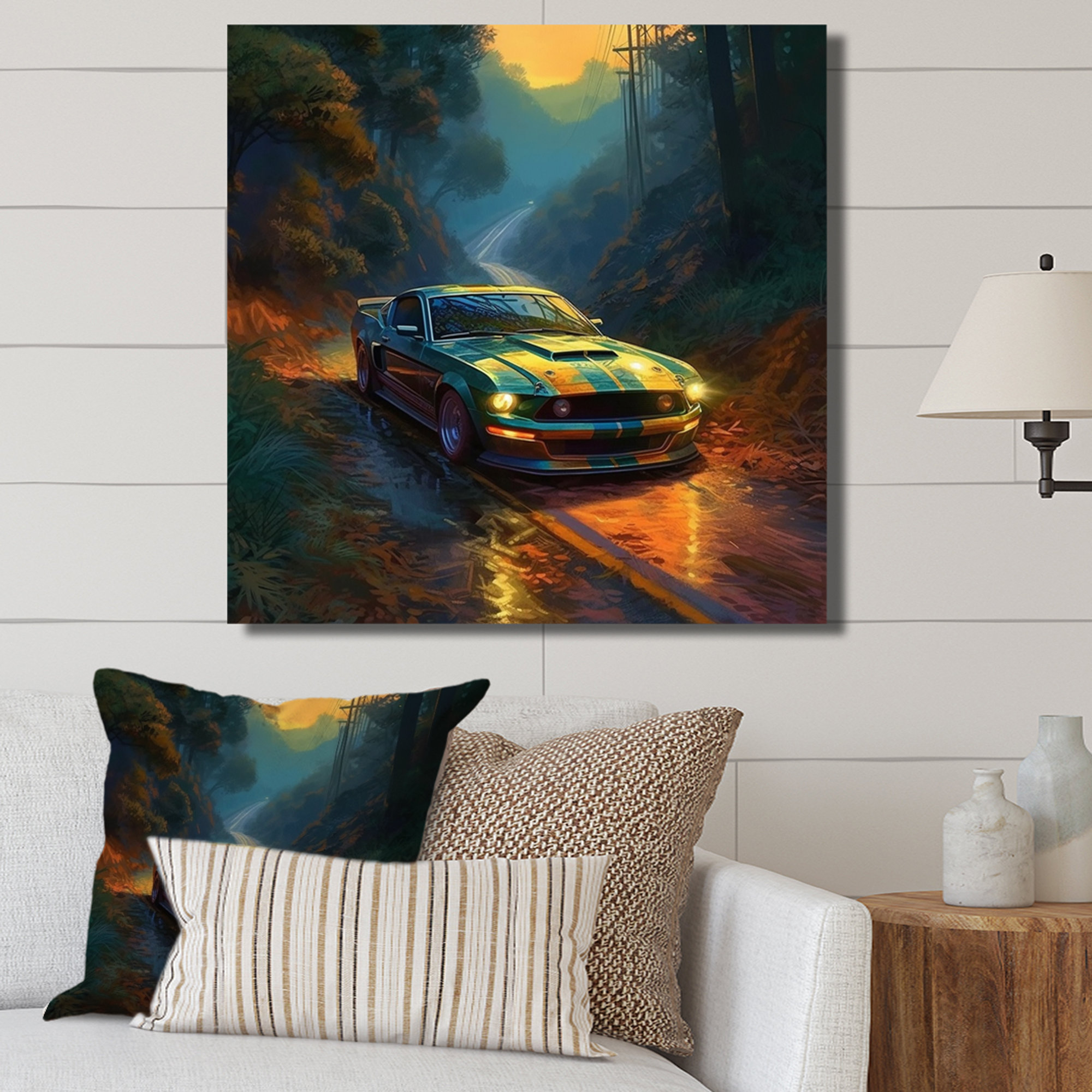 Loon Peak Muscle Car Late Drives III On Canvas Print - Wayfair Canada
