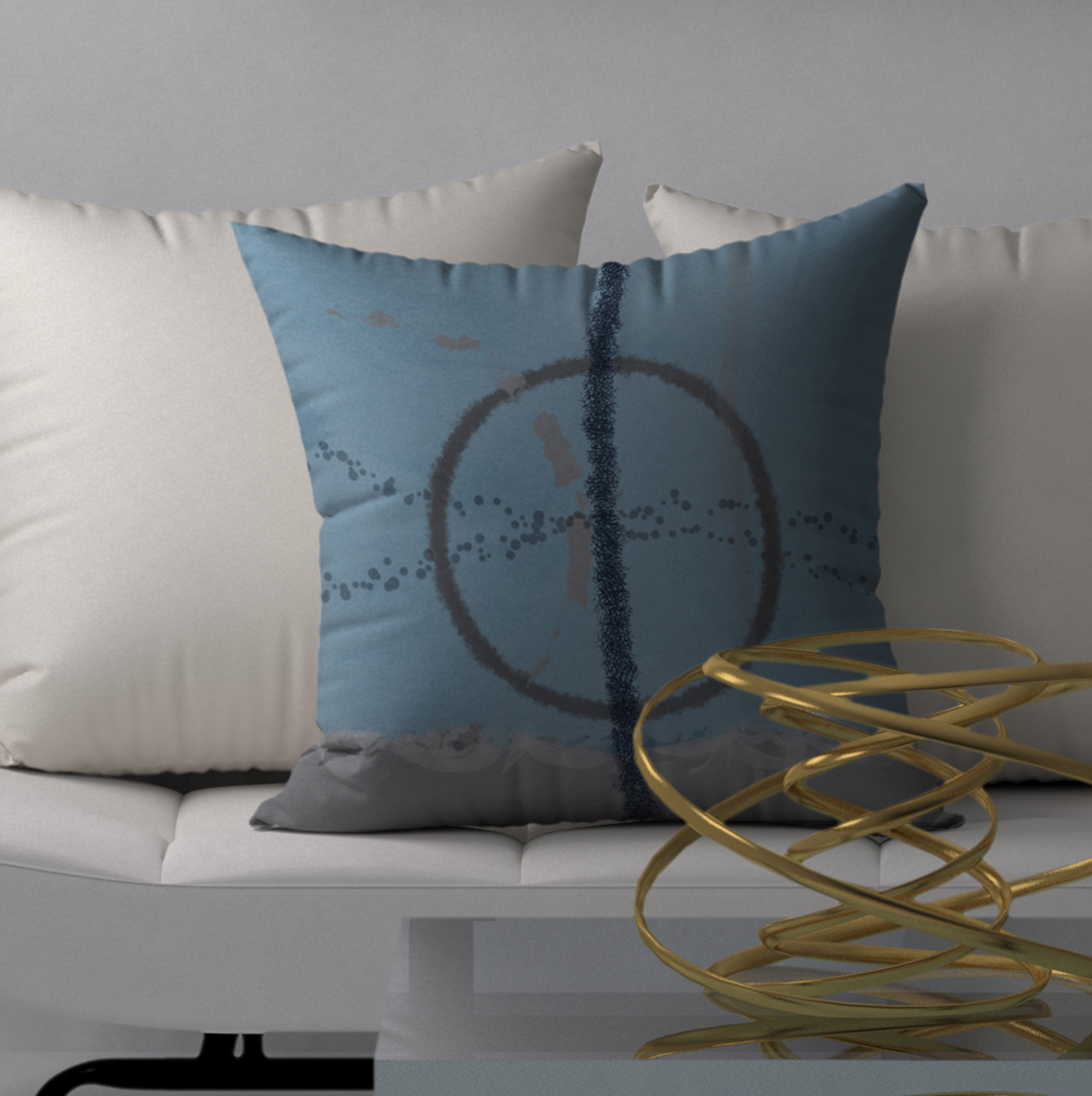 LeRoi Products Speed Fascinating Square Pillow Cover & Insert | Wayfair