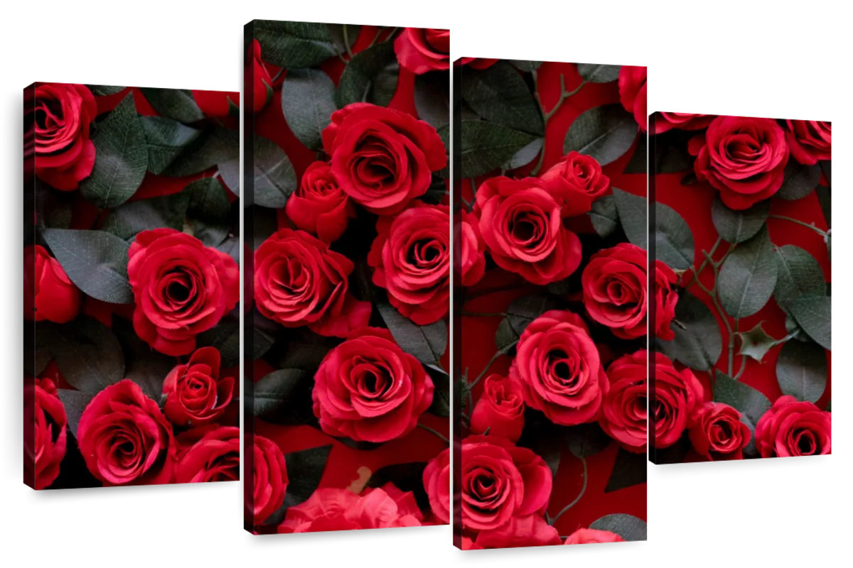 Lark Manor™ Harnek Artificial Red Roses | Wayfair