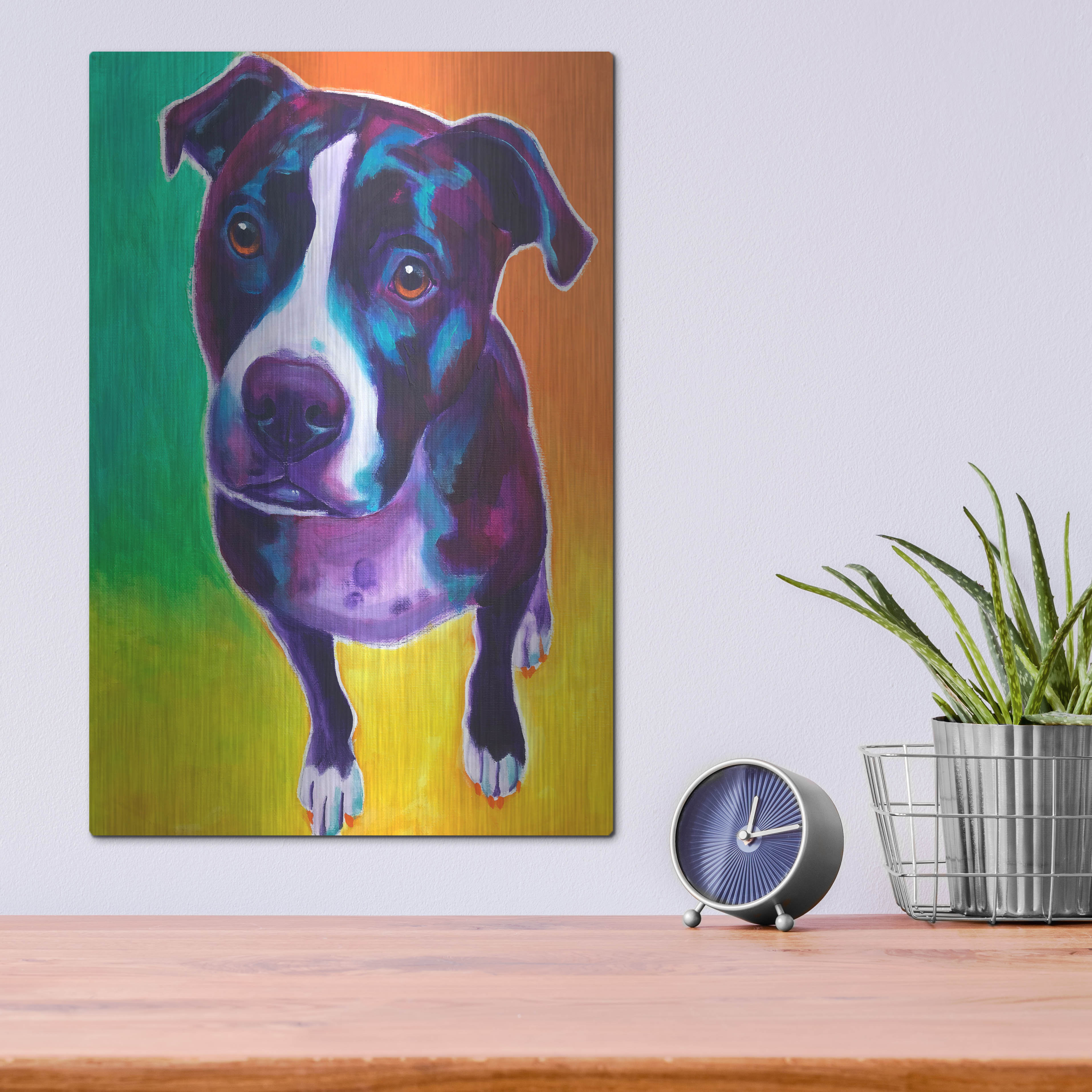 Red Barrel Studio® " Pit Bull - Truman " by Dawg Painter | Wayfair