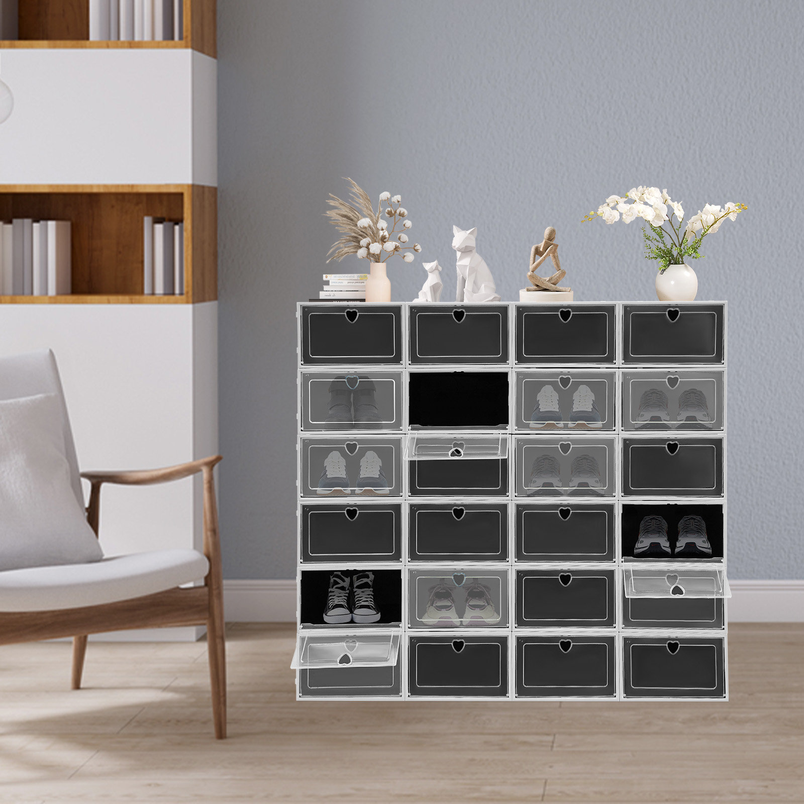 Wrought Studio™ 24 Pack Shoe Boxes - Wayfair Canada