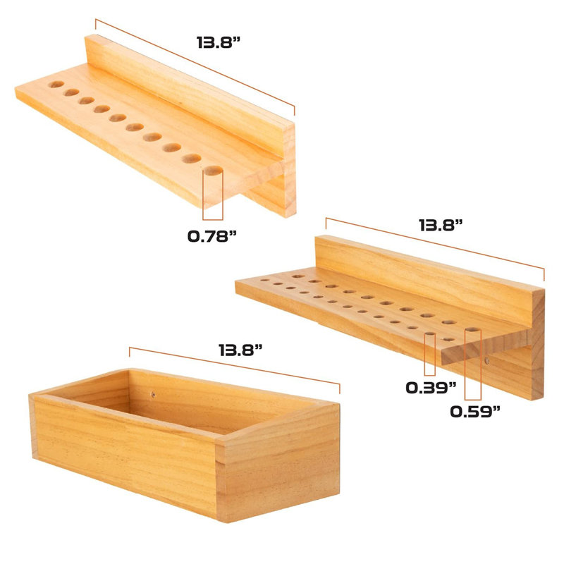 WFX Utility™ Wall Mount Metal Hand Tool Storage Rack | Wayfair