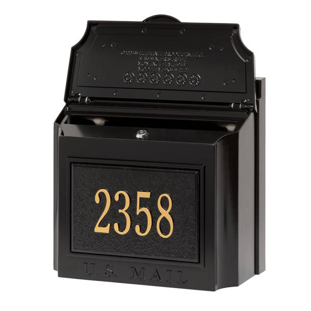 America's Finest Lighting Company Summit Wall Mounted Mailbox & Reviews ...