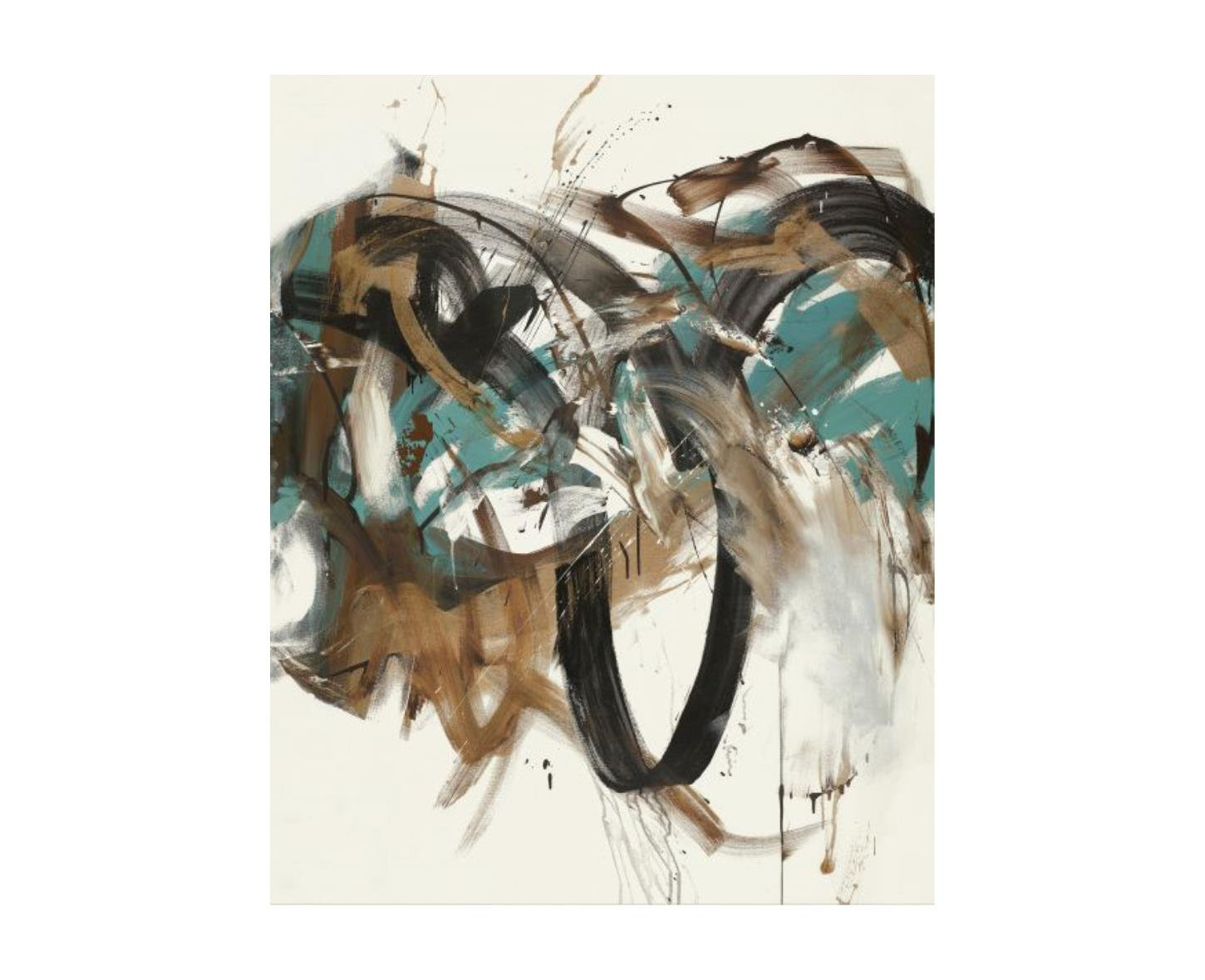 Chelsea Art Studio Energy Force II by Samuel Kane - Painting Print ...