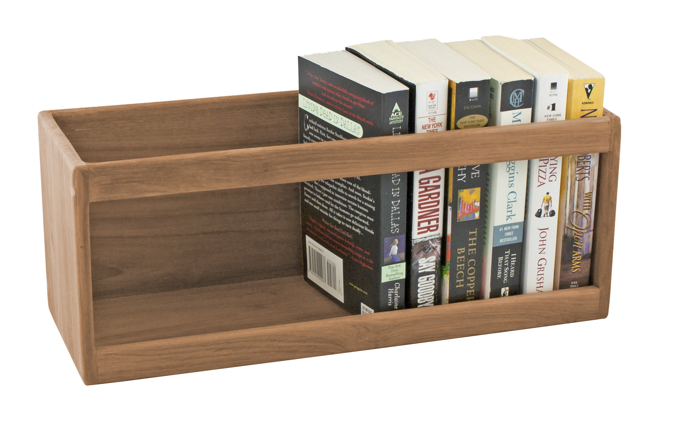 SeaTeak Paperback Book or VHS Cassette Rack | Wayfair