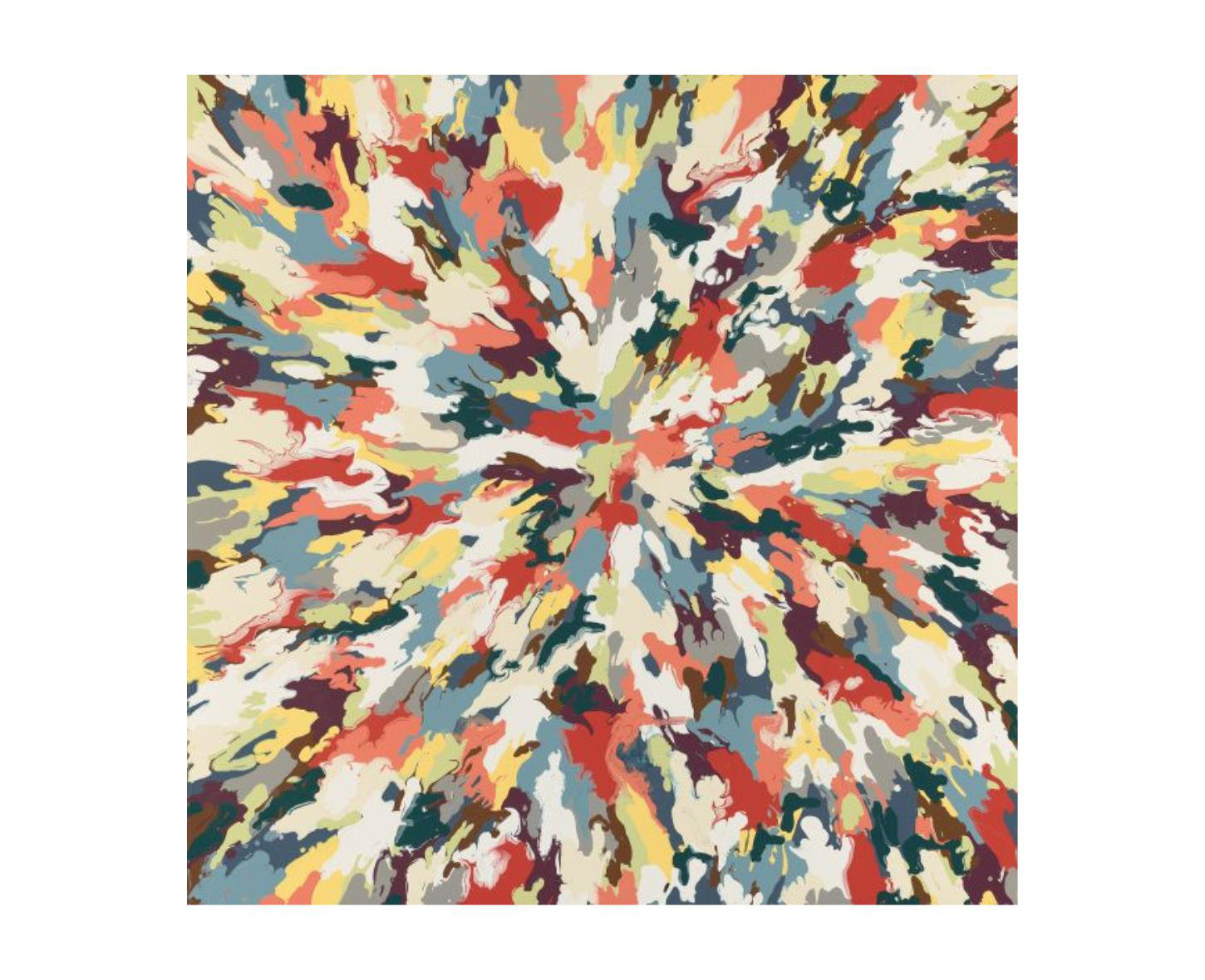 Chelsea Art Studio Colorful Chaos by Samuel Kane - Graphic Art | Wayfair
