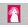 Bright Star Shocking Pink Female - Single Picture Frame Print on Canvas ...