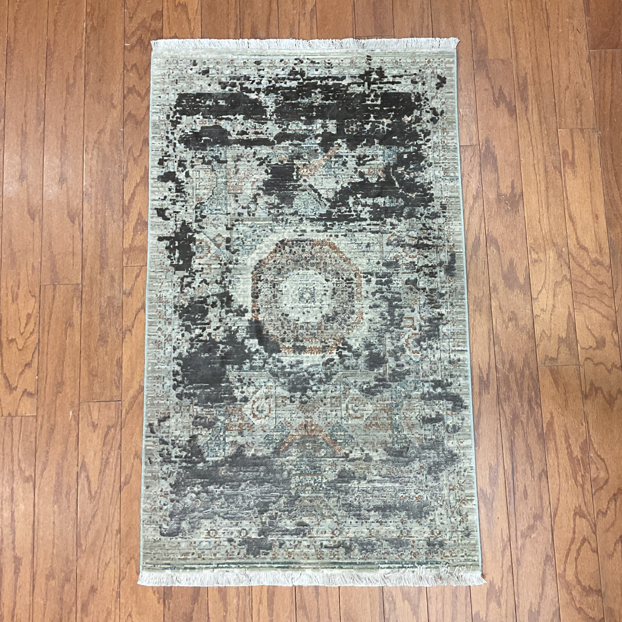 Williston Forge Turkish Modern Erased Design Wool & Silk Rug - Wayfair ...