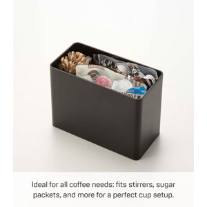 Yamazaki Home Coffee Filter Case, Polypropylene, Lid | Wayfair