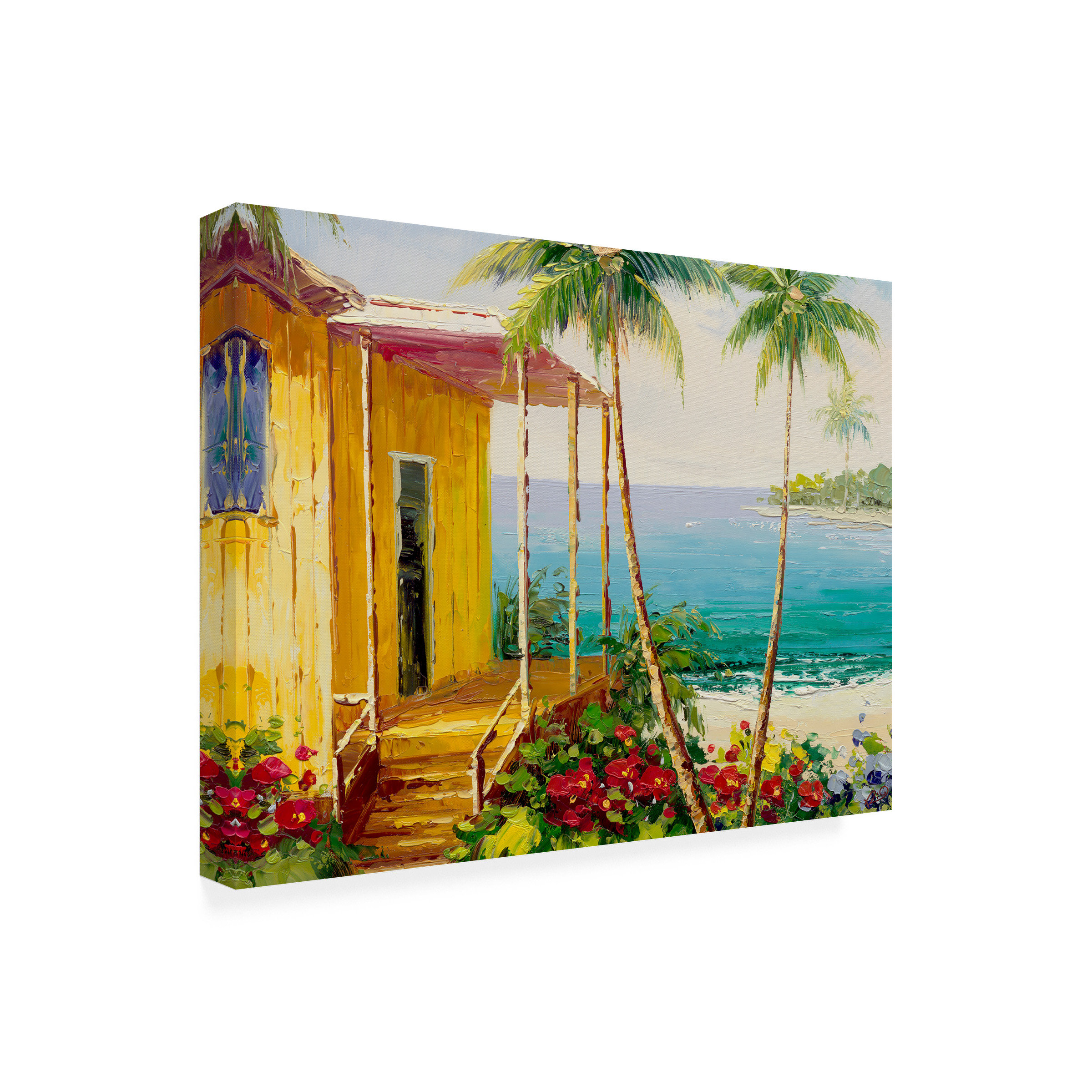 Bay Isle Home All-Weather Canvas Landscape & Nature Wall Decor | Wayfair