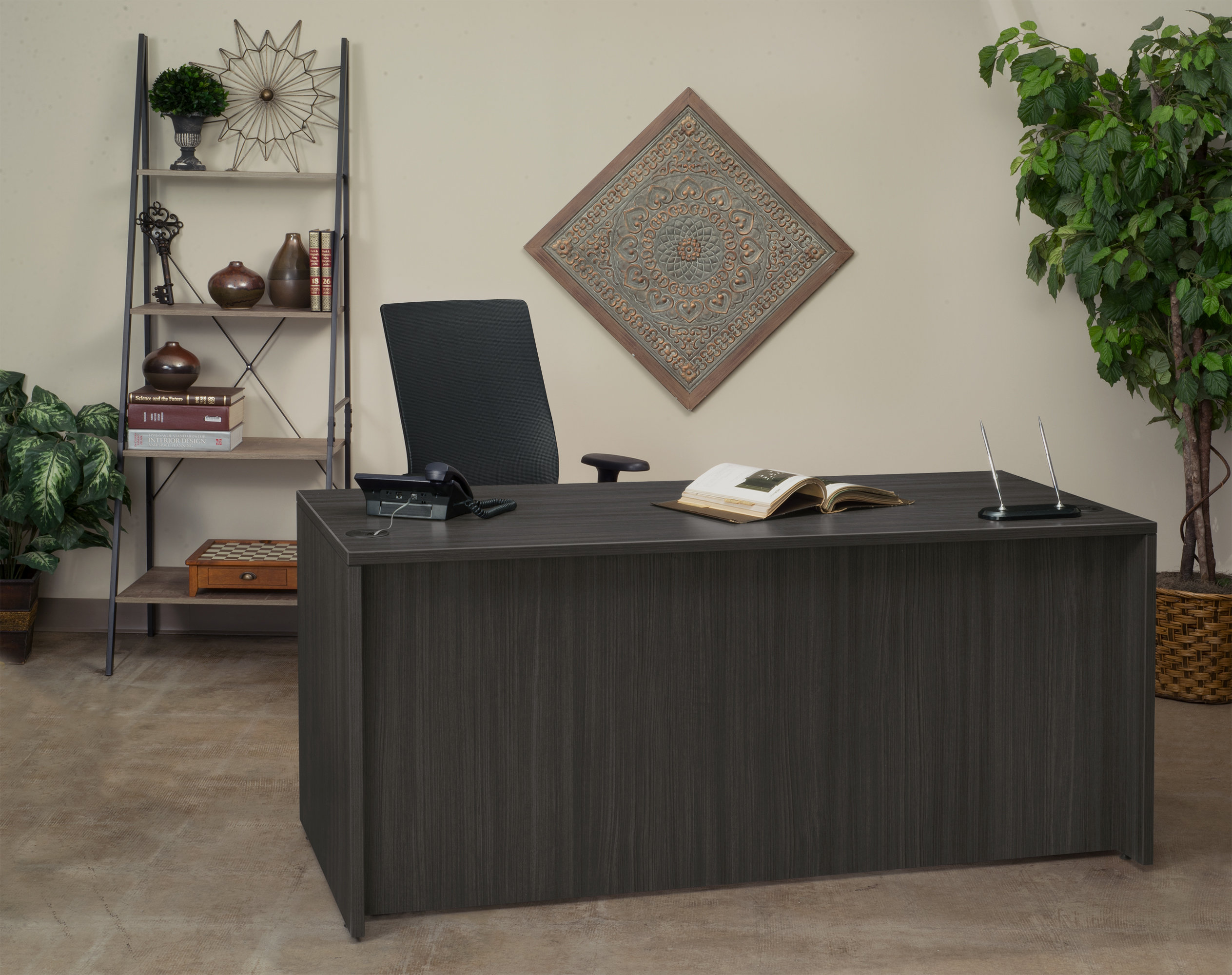 Regency Legacy Office Desk with Double Pedestal Drawer Unit | Wayfair