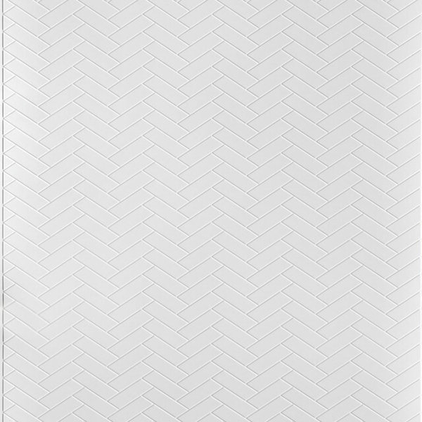 FromPlainToBeautifulInHours Herringbone MirroFlex 4ft. x 8ft. Glue Up ...