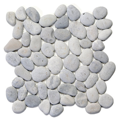SB TILE AND STONE Natural Stone Pebbles Mosaic Wall & Floor Tile | Perigold