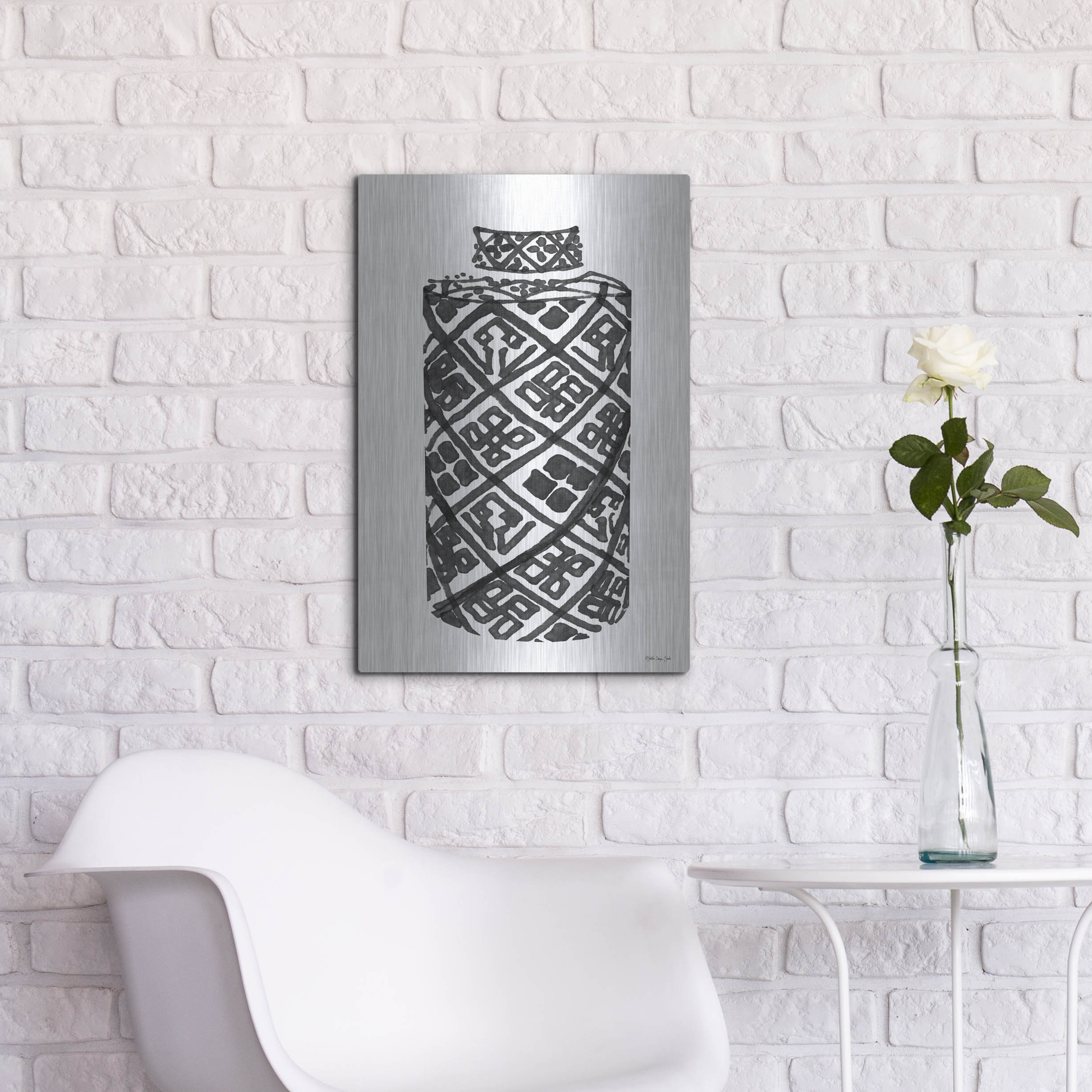 Alcott Hill® " Tile Vase 2 " by Stellar Design Studio | Wayfair
