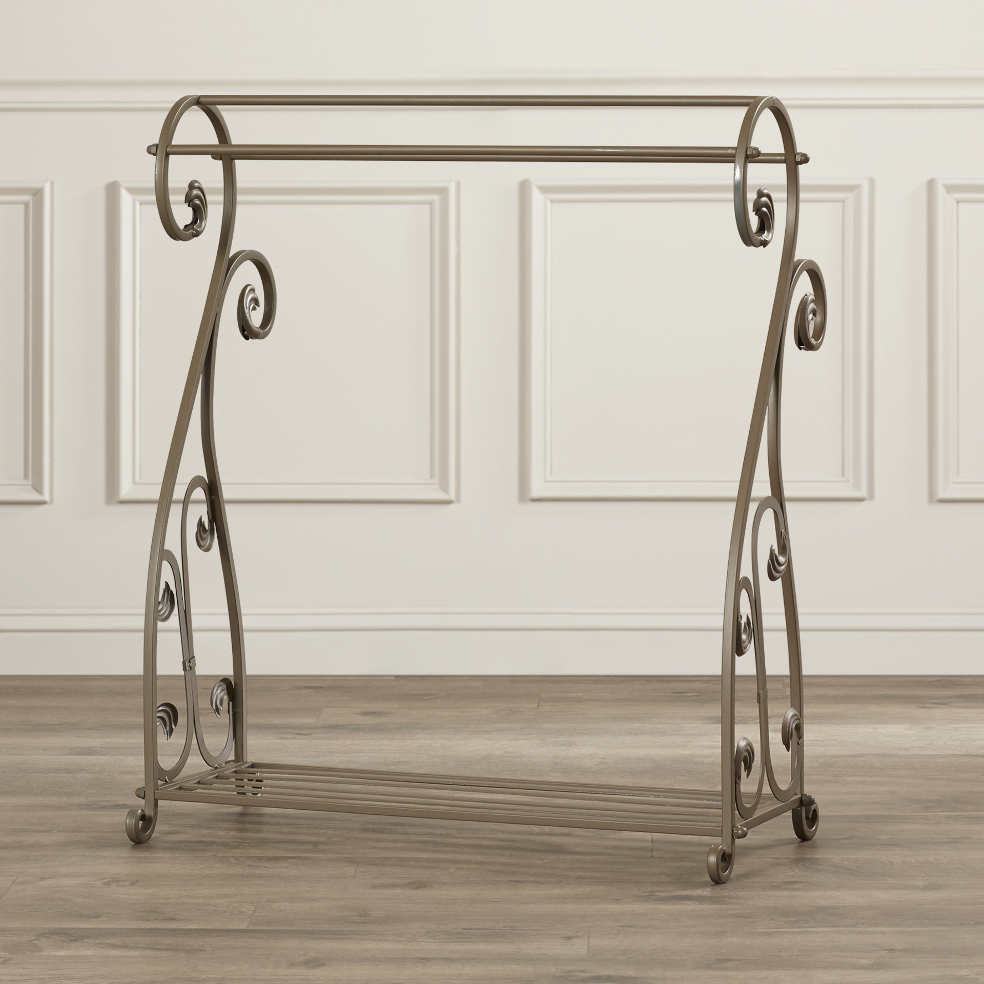 Astoria Grand Iron Accents Quilt Rack & Reviews | Wayfair