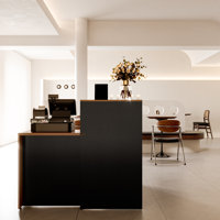 Black Reception Desks & Suites You'll Love | Wayfair