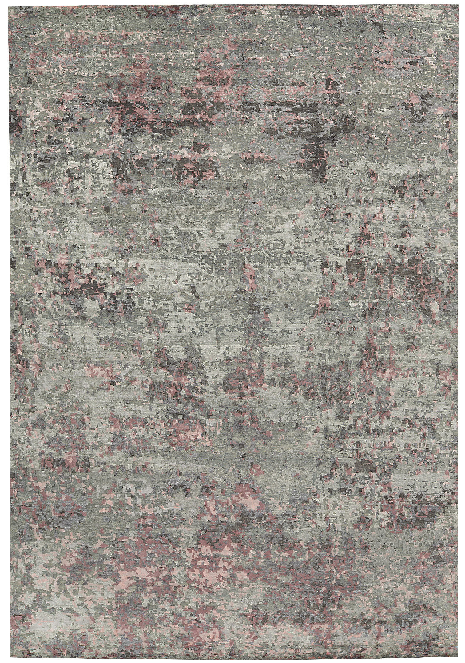 Bokara Rug Co., Inc. Hand-Knotted High-Quality Red and Green Area Rug ...