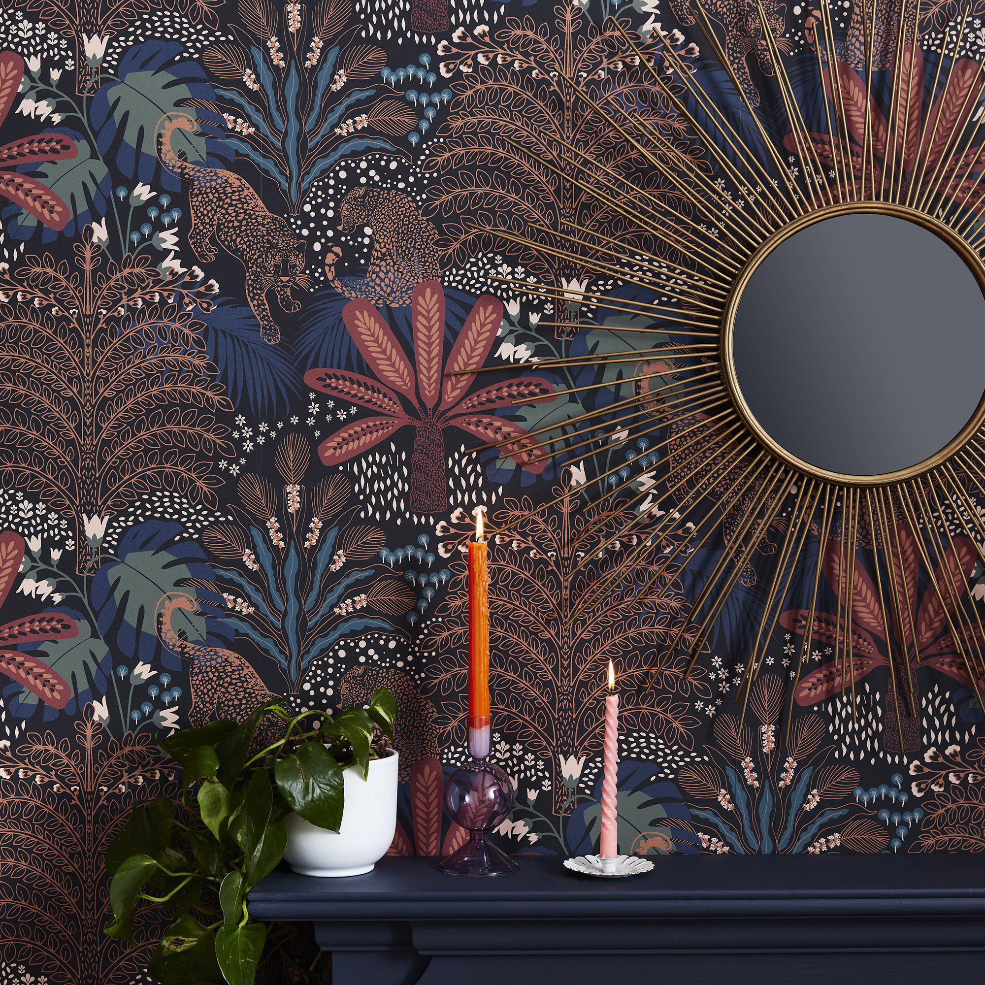 Graham & Brown Envy Savannah Fauna Removable Wallpaper & Reviews | Perigold