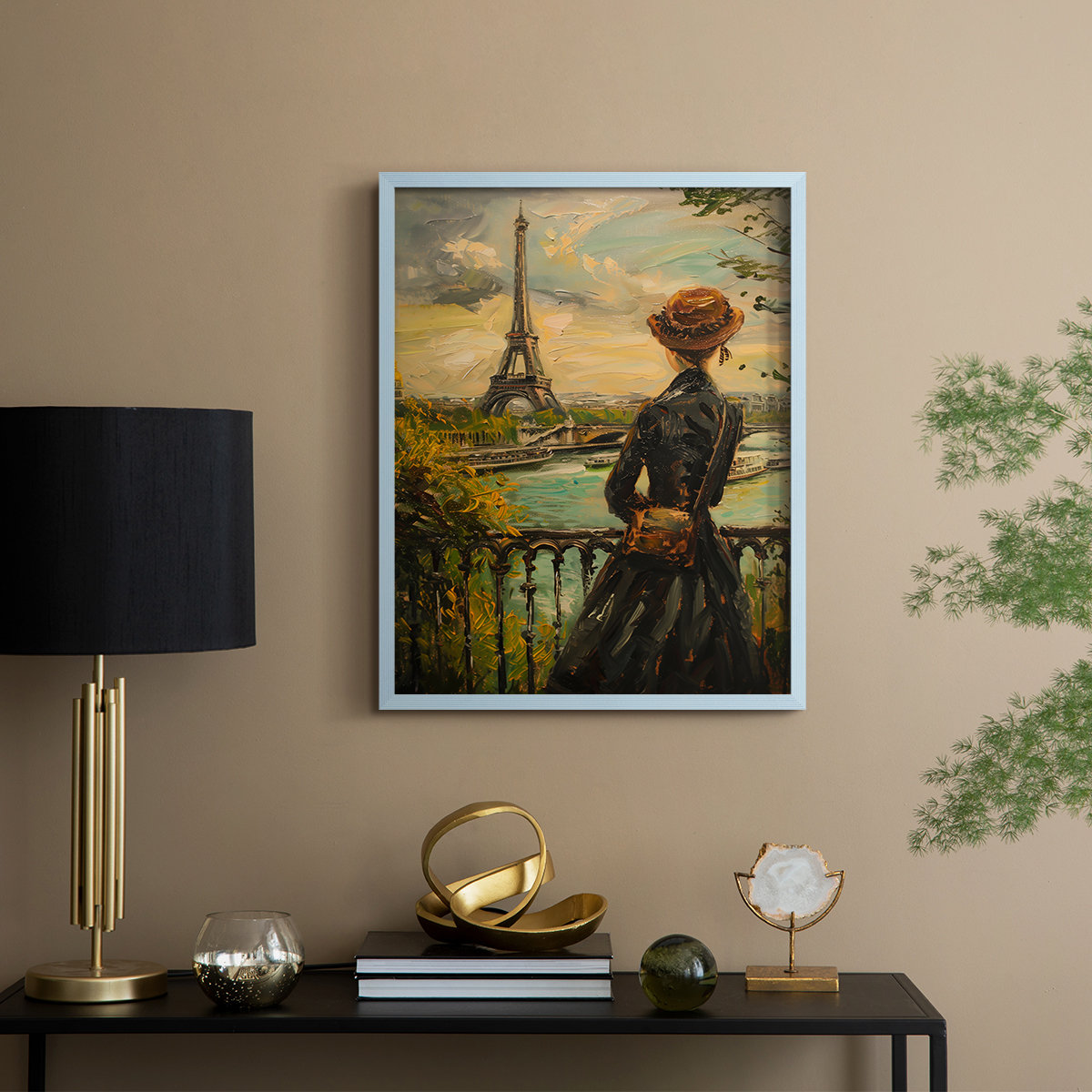 Charlton Home® WOMEN Series DCXIII Framed Print - Solid Wood | Wayfair