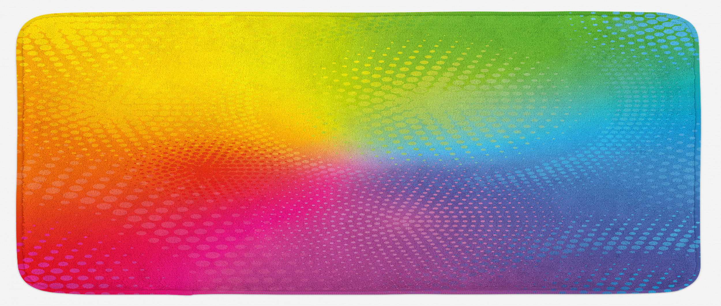 East Urban Home Vibrant Neon Colors Circles Rounds Dots Radiant ...