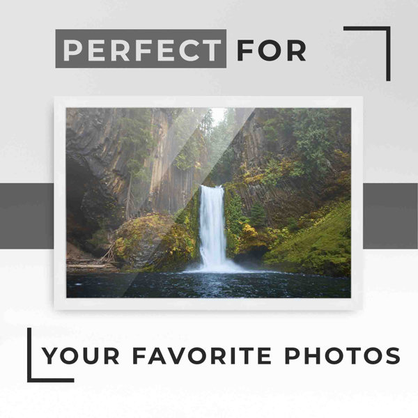 CustomPictureFrames.com Matte Wood Single Picture Frame "& Reviews ...